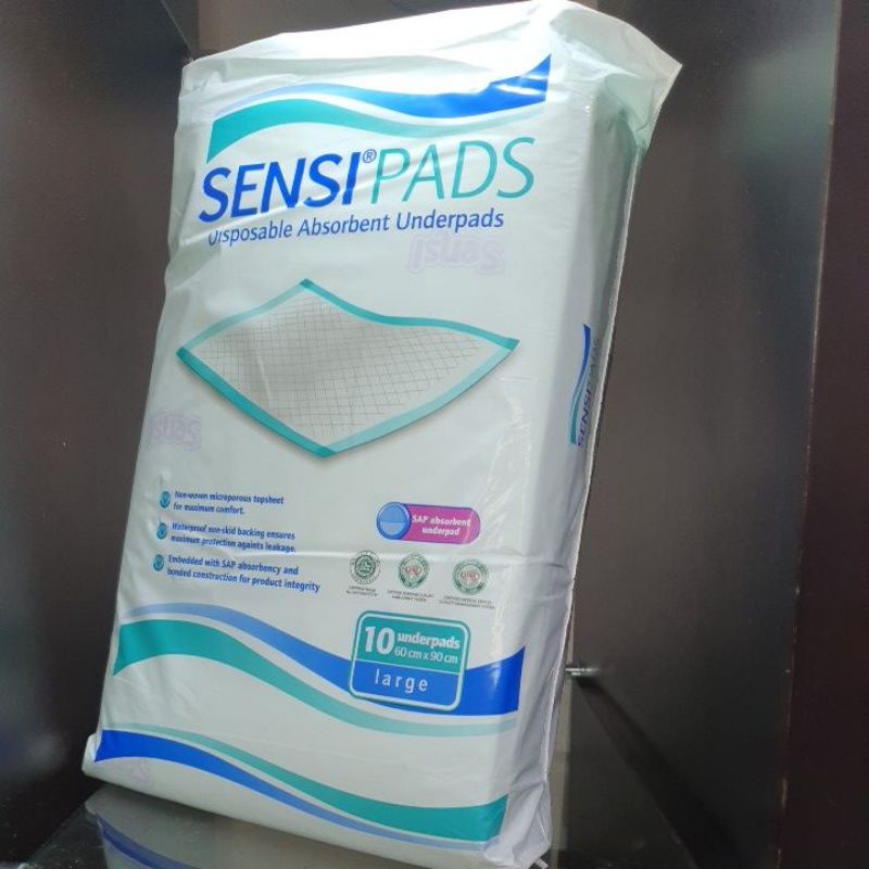 Sensi Underpad/Adult/Animal/Adult Diapers/Urine Pads 60x90 Contents 10 ...