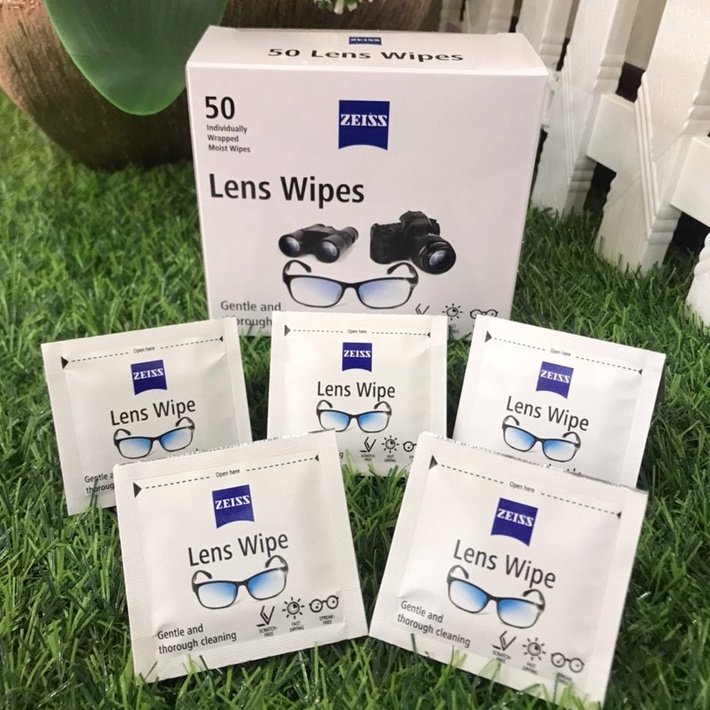 Zeiss Lens Wipe/ Wet Tissue Cuci Cermin (NEW) | Shopee Malaysia