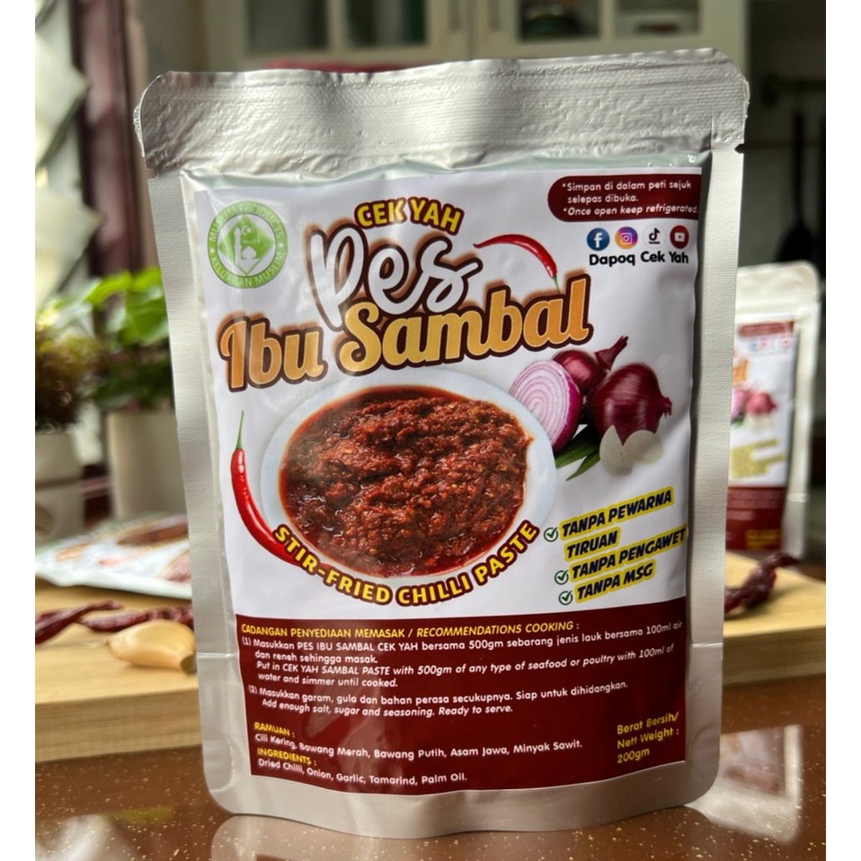 Pes Ibu Sambal Cek Yah | Shopee Malaysia