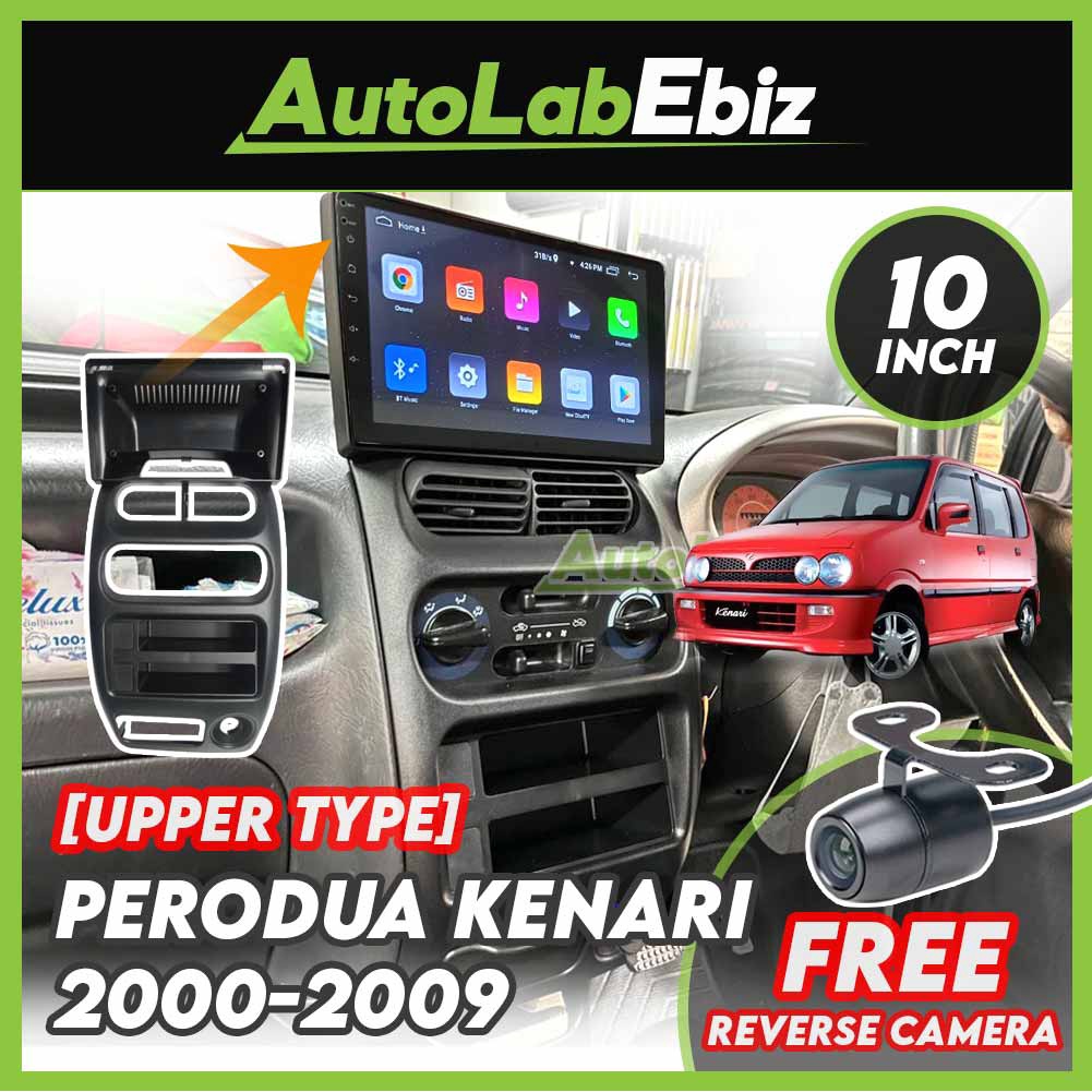 [🎁FREE Gift] Perodua KENARI 2000-2009 [UPPER TYPE] Casing 10" inch with ...