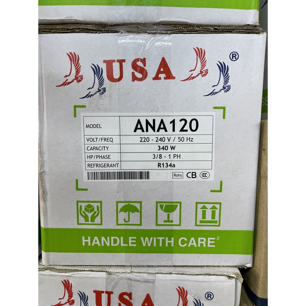 USA Refrigerator Compressor 3/8HP 340W (ANA120) | Shopee Malaysia