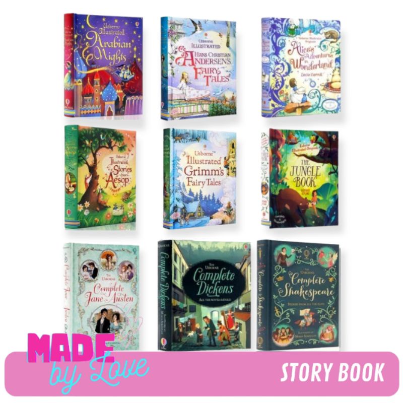 Usborne illustrated story classic story Book | Shopee Malaysia