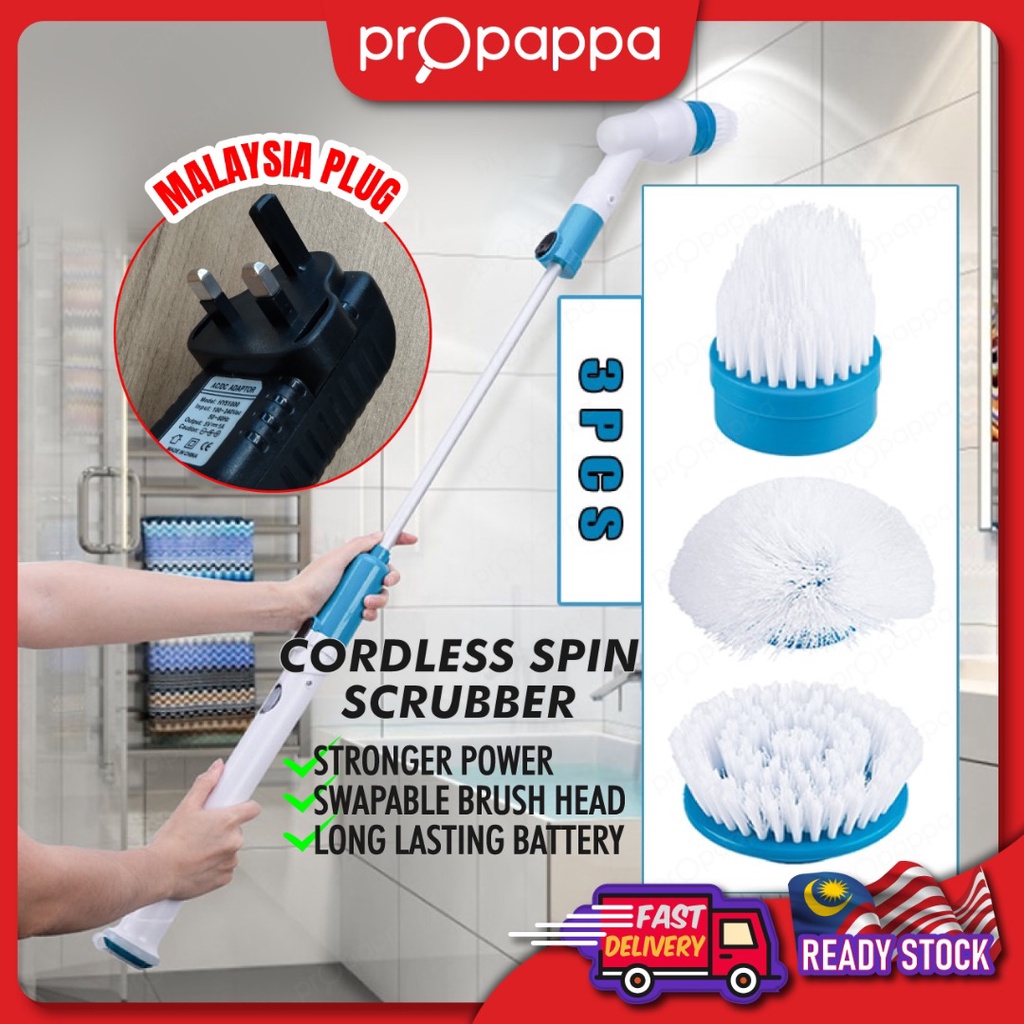 Propappa - (1 Year Warranty) Rechargeable Cordless Electric Spin ...