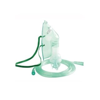 (MDA REG) - NEBULIZER MASK WITH MEDICAL GRADE PVC – TRANSPARENT GREEN ...