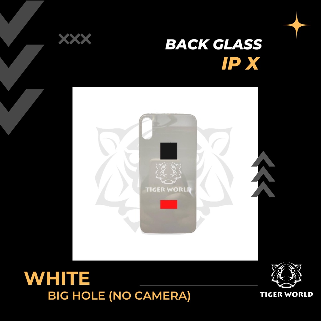 Tiger world MODEL IP X BATTERY COVER BACK GLASS | Shopee Malaysia