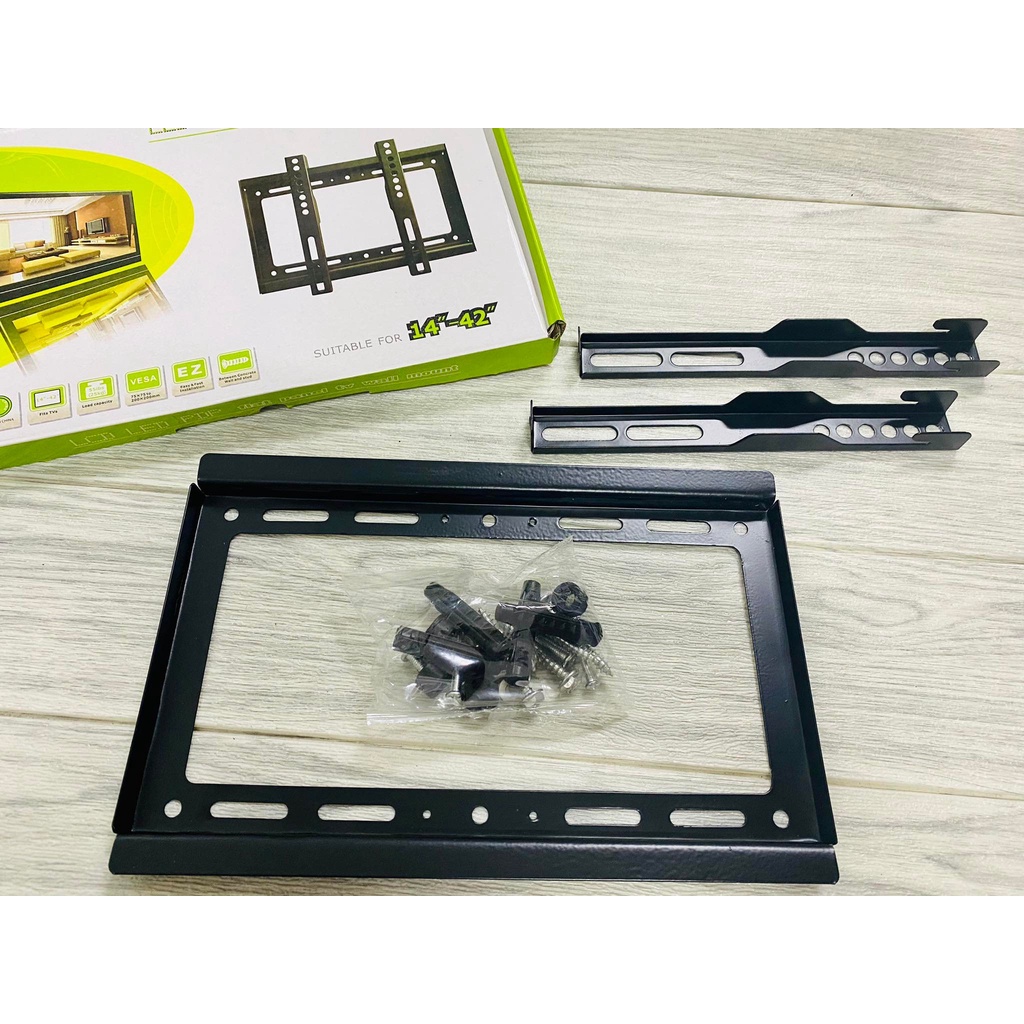 (TEBAL)DINDING GANTUNGAN BESI RAK TELEVISYEN 14''-42'' TV BRACKET LCD ...
