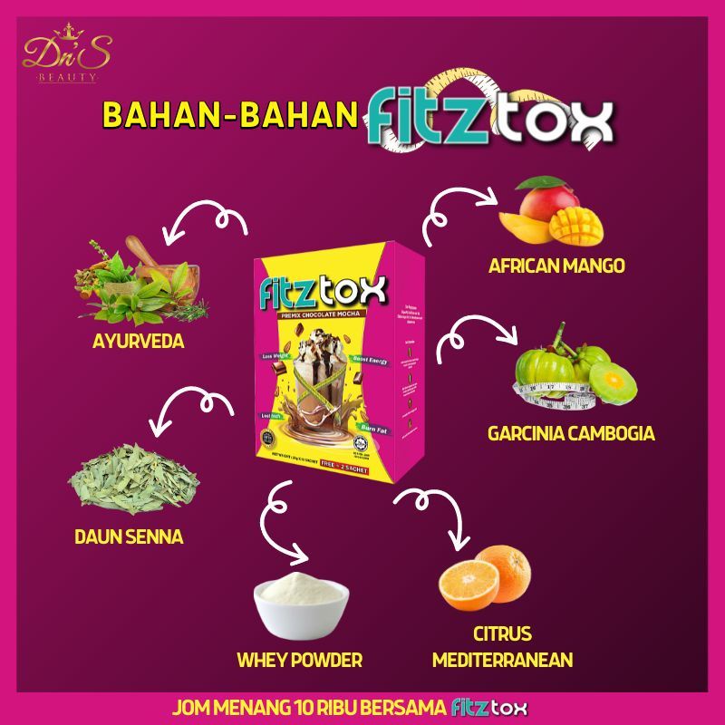 FITZTOX MOCHA 100%ORIGINAL HQ (trial 3 sachet)💥READY STOCK💥 | Shopee ...