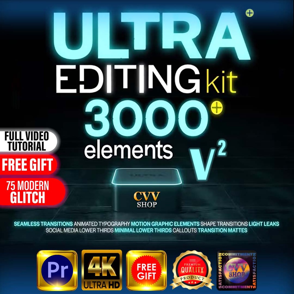 Ultra Editing Kit Adobe For PC Windows - Video Editing & Presets ...