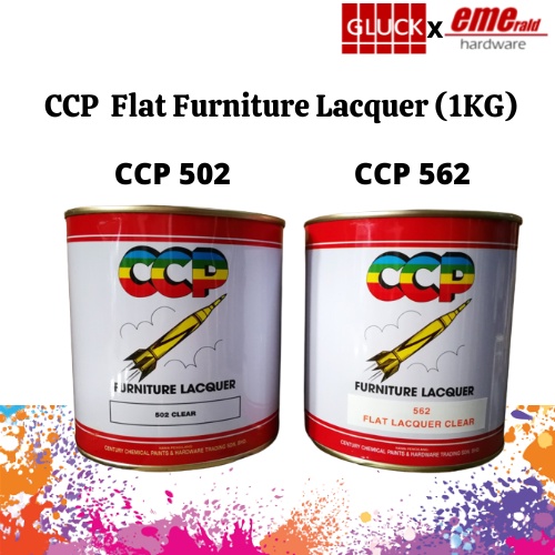 CCP 562/CCP 502 Flat Clear Furniture Lacquer (1L) | Shopee Malaysia