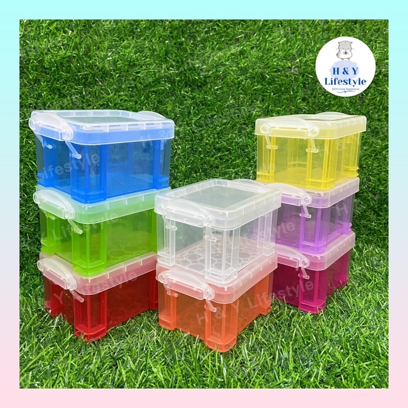 Premium Mini Container Box Storage Colourful Container For Accessories ...