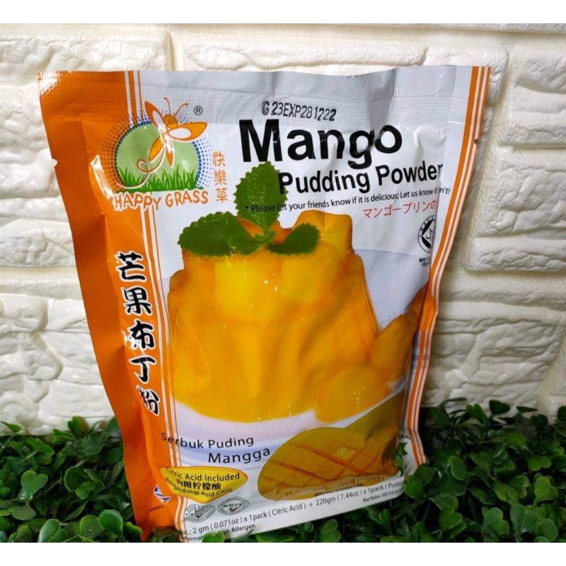 Happy Grass Mango Pudding Powder (220gm) (EZY) | Shopee Malaysia