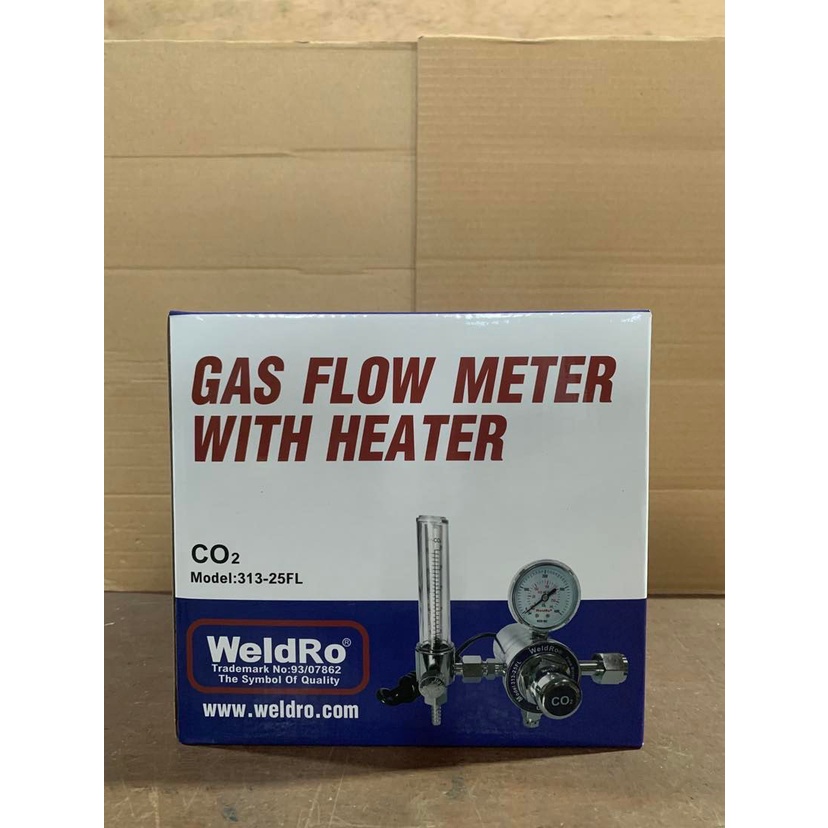 WeldRo 313 CO2 Regulator with Heater (36V, 110V, 240V) | Shopee Malaysia