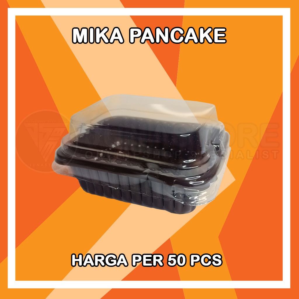 Mika pancake chocolate base + lid (50pcs) | Shopee Malaysia