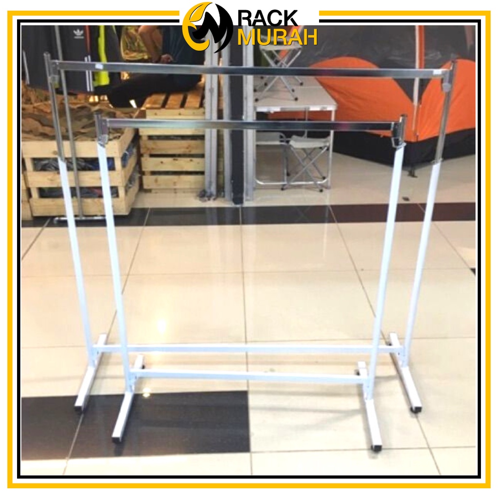 HEAVY DUTY DETACHABLE STAND / CLOTHES DISMANTLE STAND / RACK BAJU BESI ...