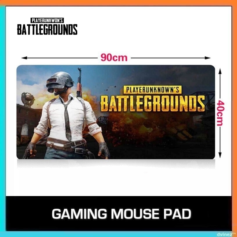 PUBG Extra Large Gaming Mousepad Computer Desk Cloth Speed Edition PC ...