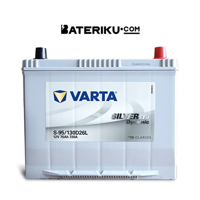 S95L | 130D26L | EFB | VARTA | BATERI KERETA | Shopee Malaysia