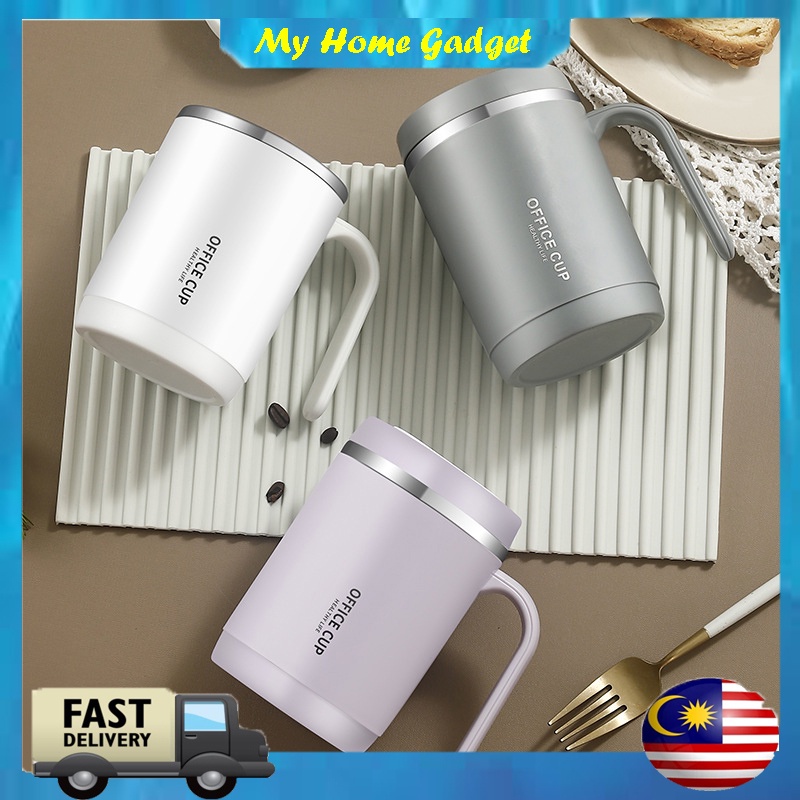 [KL Stock] Healthy Life Coffee Mug Office Cup Stainless Steel Mug Hot ...