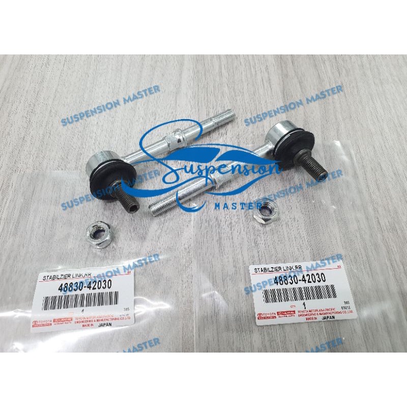 8 IN 1 SET - FRONT / REAR STABILIZER LINK / STABILIZER BUSH -TOYOTA ...