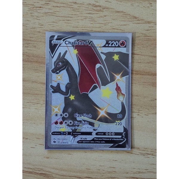 Charizard V(Secret Rare) Champion’s Path 79/73 (Original PTCG) | Shopee ...