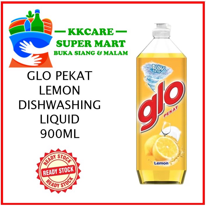 GLO Pekat Lemon Dishwashing Liquid 800ml Pencuci Pinggan Lemon Glo 洗碗液 ...