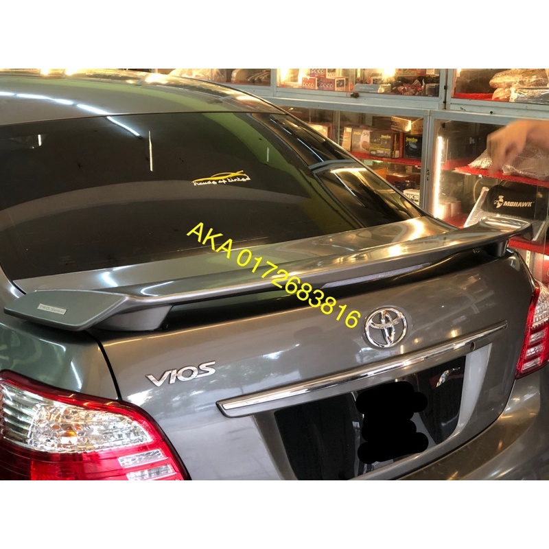 Toyota Vios 2008 2012 Spoiler trd bodykit No Paint | Shopee Malaysia