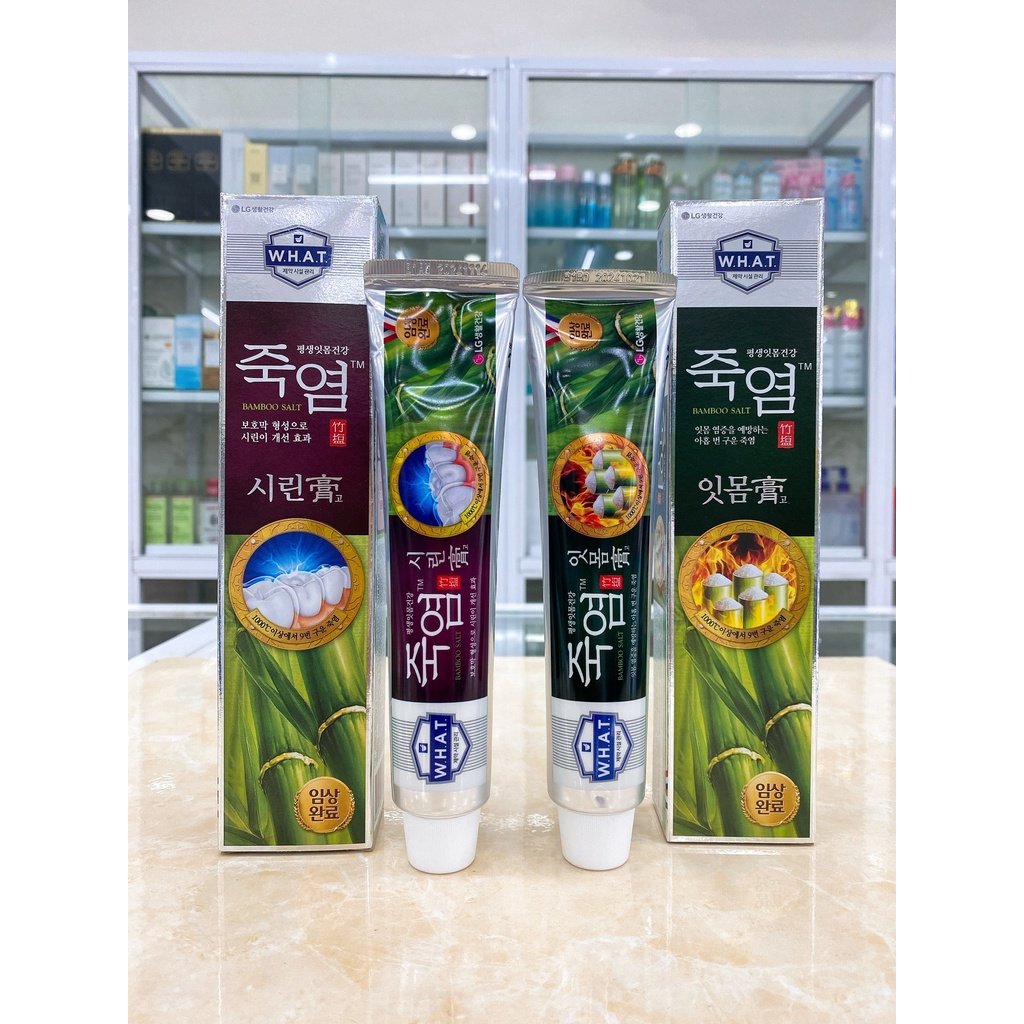 Genuine PREMIUM BAMBOO SALT Toothpaste LG Korean Imported Company 140g ...