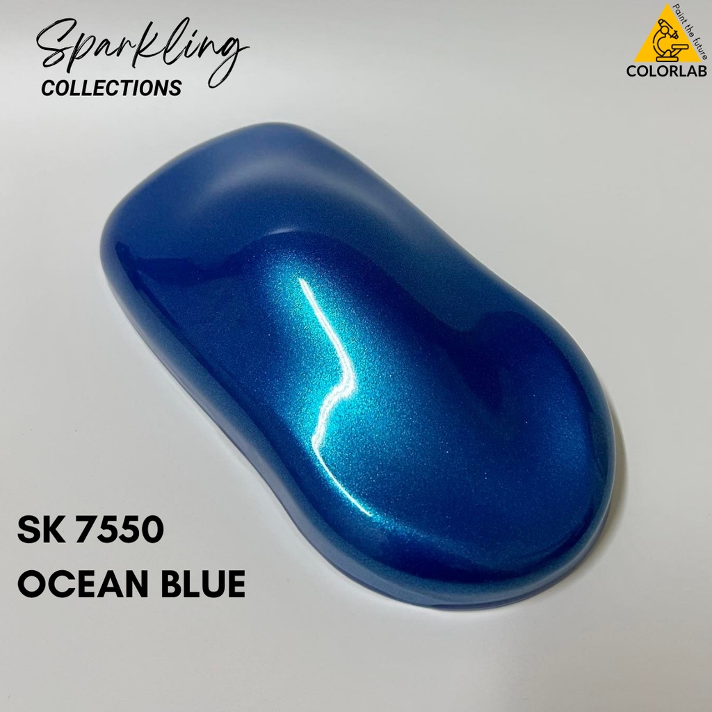 Sparkling Ocean Blue -SK 7550 2K Automotive Car Paint / Motor Paint ...