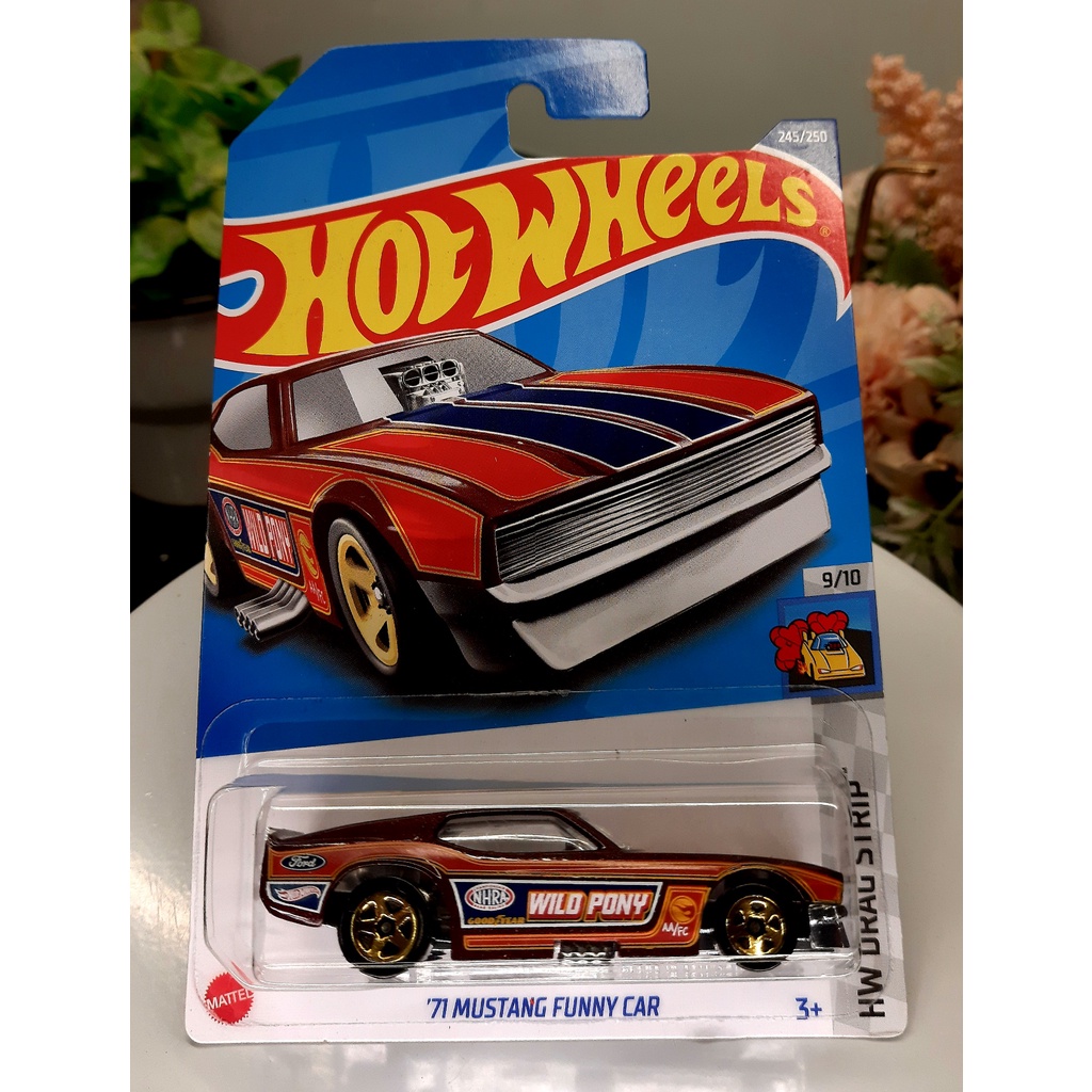 HOT WHEELS - '71 MUSTANG FUNNY CAR (2022, METALFLAKE BROWN) (RTH ...