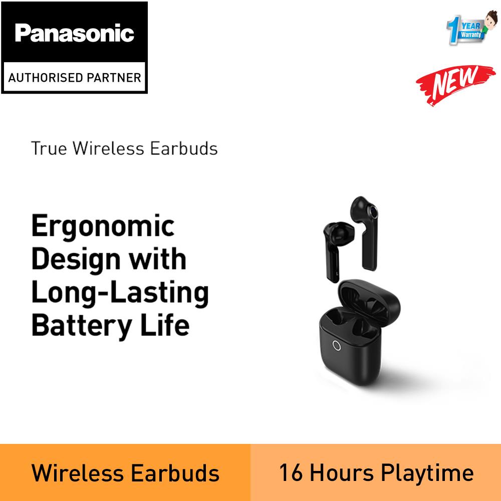 PANASONIC RZ-B100 DIGITAL WIRELESS BLUETOOTH EARBUDS RZ-B100WDE-K ...