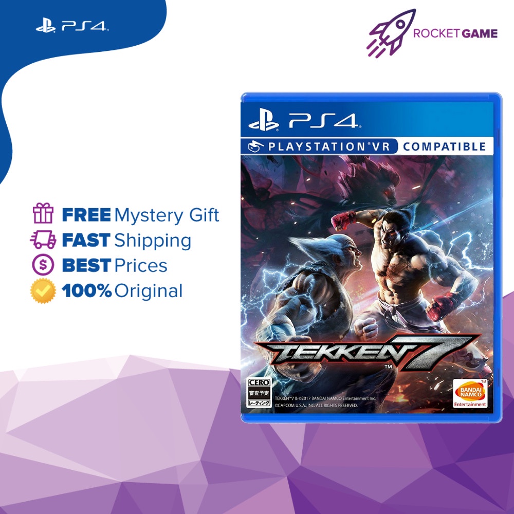 (PS4) Tekken 7 (R3/ENG) *Original Brand New & Sealed* | Shopee Malaysia