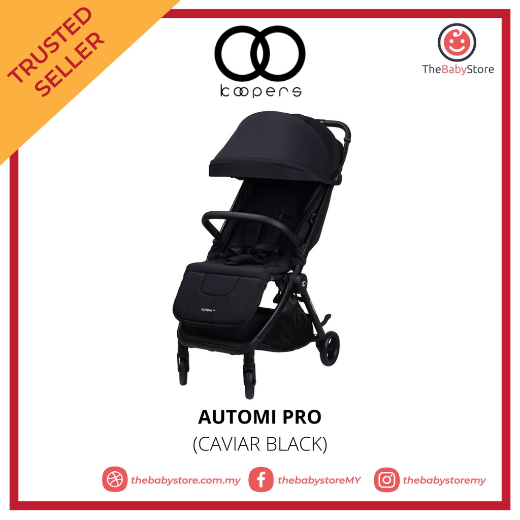 Koopers Automi Pro Third-Generation Auto-Fold Baby Stroller Compact Up ...