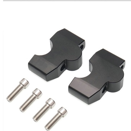 Motorcycle Handlebar Mount Clamp Lifter Bar Clamps Riser Raised ...