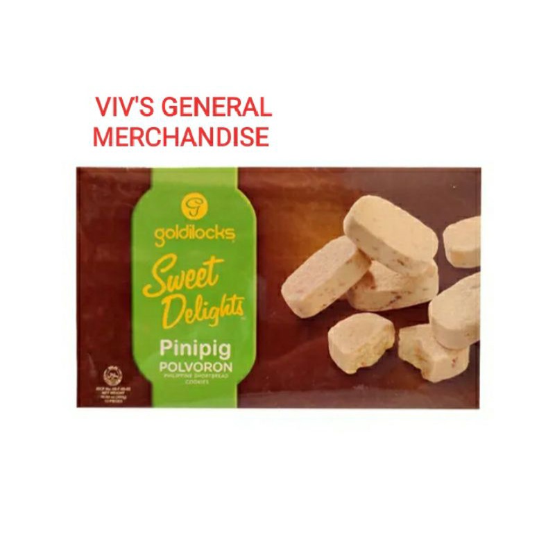 Goldilocks Sweet Delights Polvoron Pinipig ( 300g ) | Shopee Malaysia