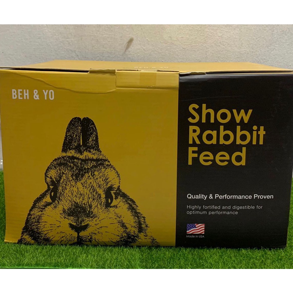 (Ready Stock) Beh & Yo Show Rabbit Feed 3.6kg Craftsboydiy | Shopee ...
