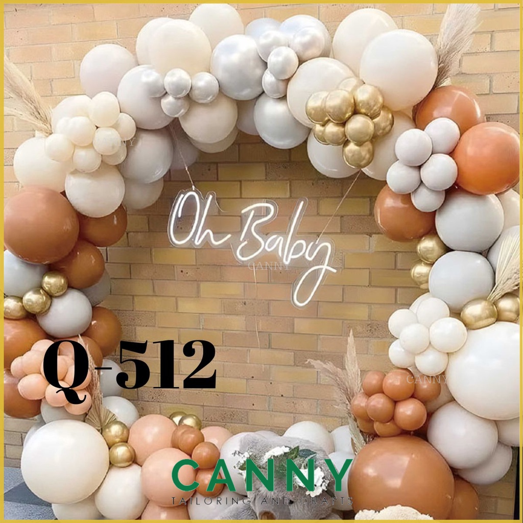 1 SET MACAROON BALLOON BIRTHDAY RETRO THEME DECORATION BALLOON BELON ...