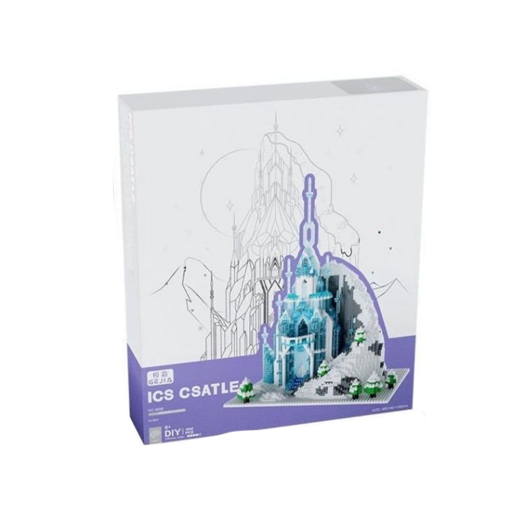 GEJIA BLOCK : ICE CASTLE ( FROZEN CASTLE ) BUILDING BLOCK (6036 ...