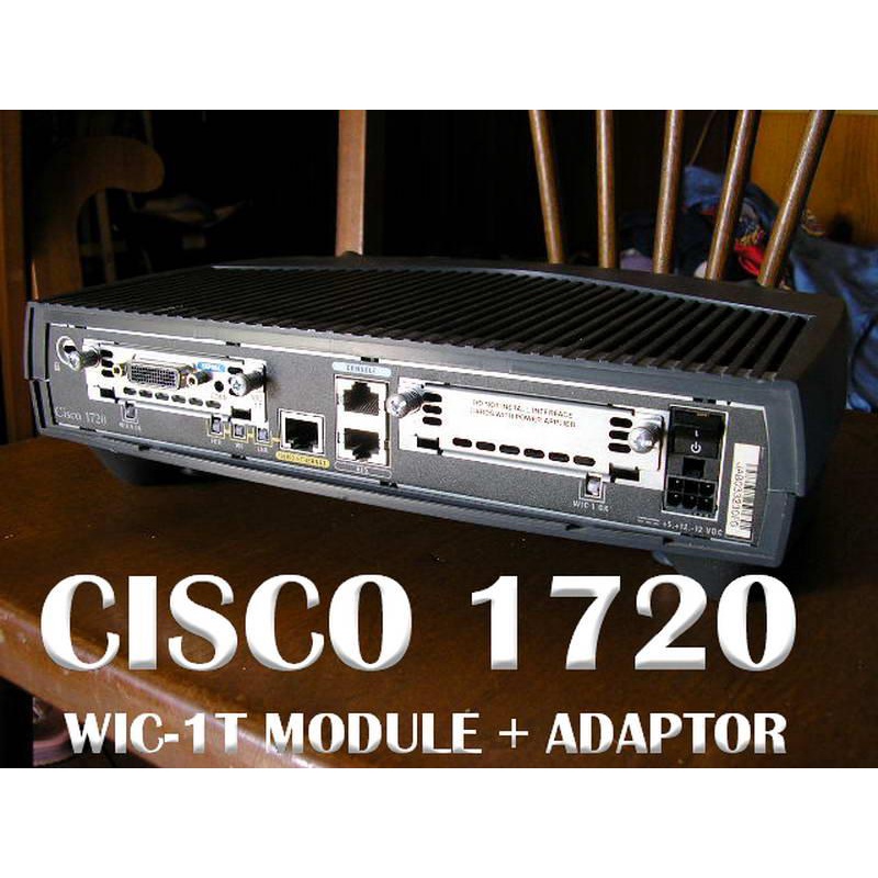 Cisco 1720 ROUTER WITH POWER ADPTOR | Shopee Malaysia