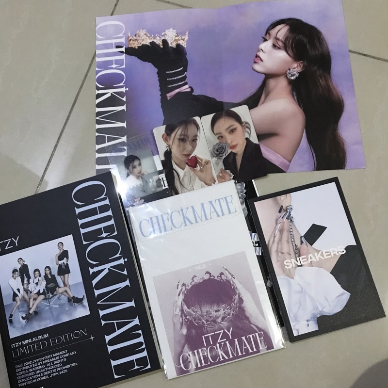 ITZY CHECKMATE(LIMITED EDITION) UNSEALED FULL SET | Shopee Malaysia