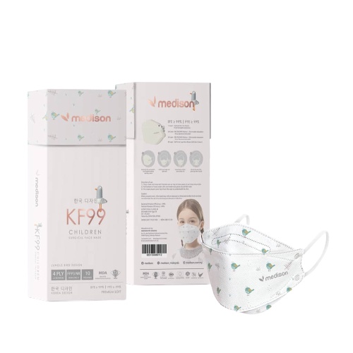MEDISON KF99 KIDS Face Mask Korean Standard/Korean Design 10's/BOX ...
