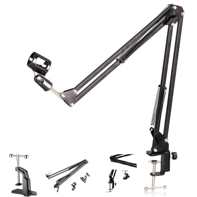 Mic Stand BSL NB-35 Table Mounting Clamp with Boom Arm Recording ...