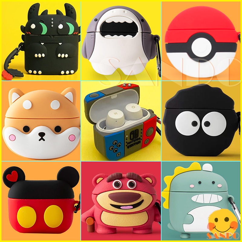 Edifier X3 Lite / X3 TO-U earbuds protective shell soft silicone case ...