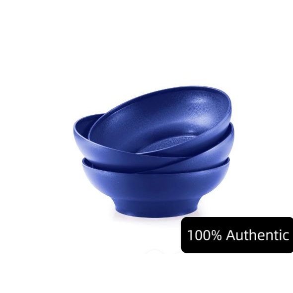 [Tupperware] Royale Blue Bowls 600ml original bowl food box container ...
