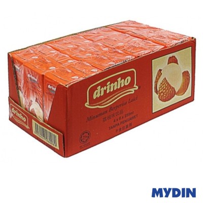 Drinho Lychee Packet Drinks (24 x 250ml) | Shopee Malaysia