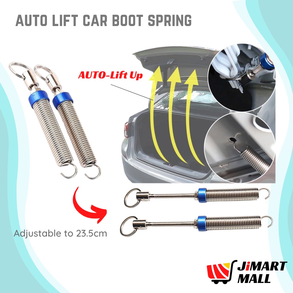 2PCS CAR BOOT AUTO LIFT SPRING Trunk Auto Lift Up Bonnet Auto Flip Lid ...