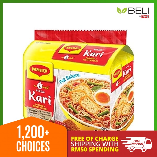 Maggi Mee Curry (5x79g) | Shopee Malaysia