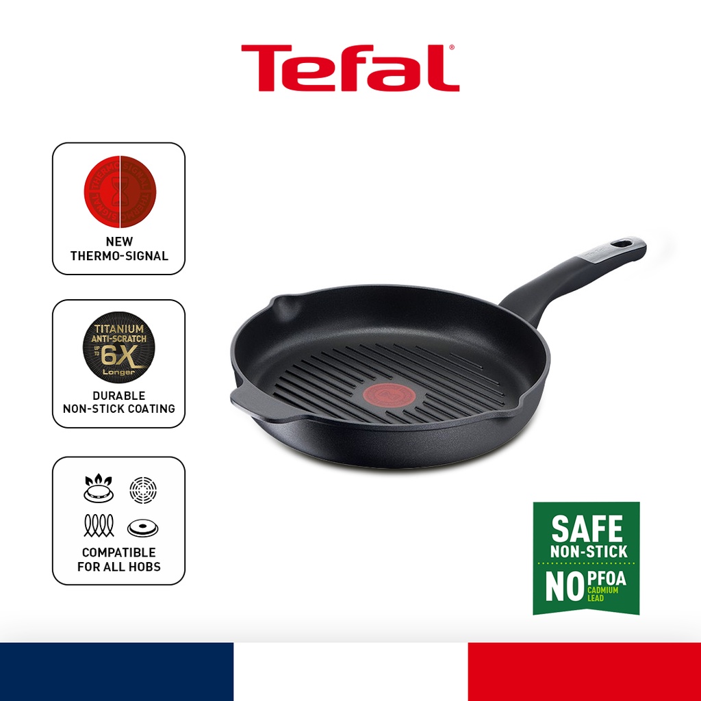 Tefal Unlimited Round Grillpan 26cm | Shopee Malaysia