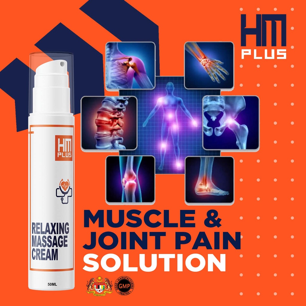 HM Plus Relaxing Massage Cream | Shopee Malaysia