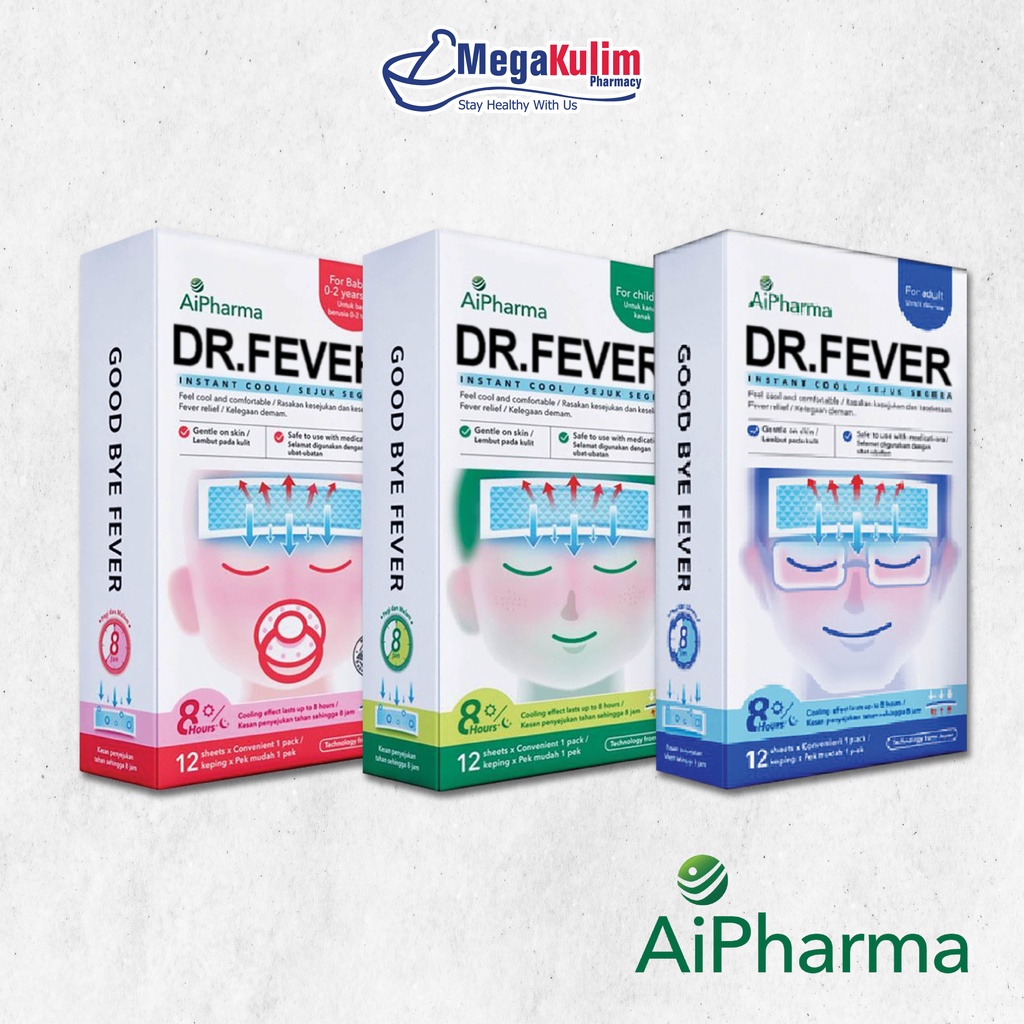 Dr. Fever 12 Sheets (Baby / Children / Adult) | Shopee Malaysia