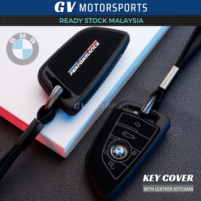 READY STOCK BMW Key Cover Case Car Suede Leather For BMW 1 3 5 7 Series ...