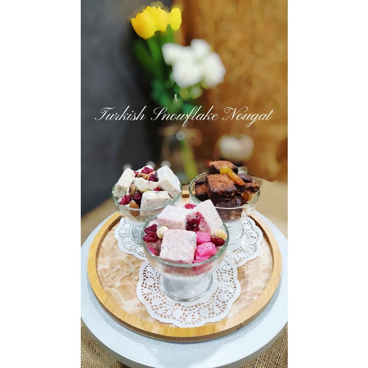 [READY STOCK] Nougat Turkish Snowflake Homemade with PREMIUM TASTE ...